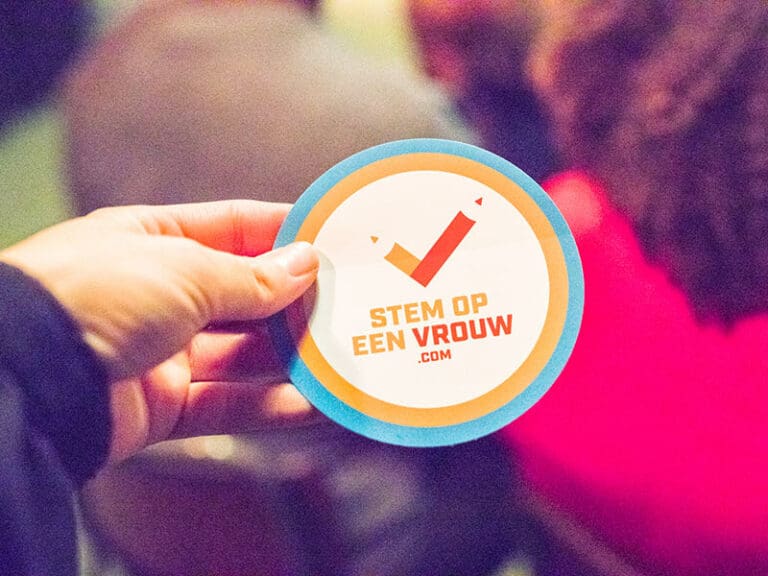 Stem op een vrouw - Delft4GlobalGoals Stem op een vrouw - Delft4GlobalGoals